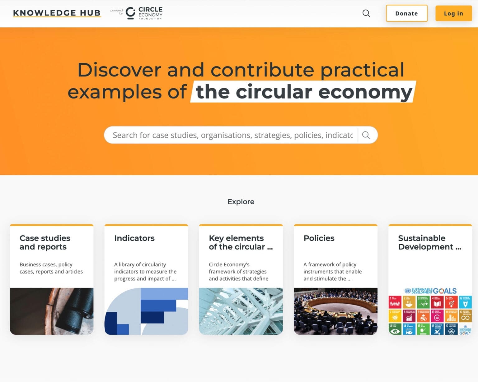 Knowledge Hub - Circular Building Knowledge Platform